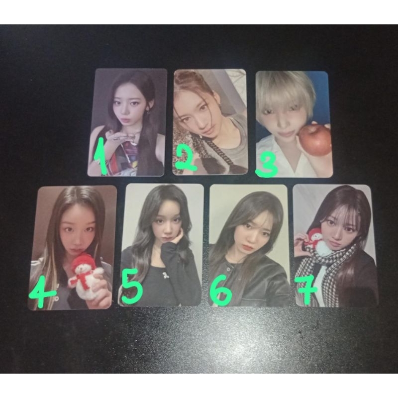 (REGULAR/POB) BABYMONSTER TWICE NMIXX RORA PHARITA SANA JIWOO PHOTOCARD ...