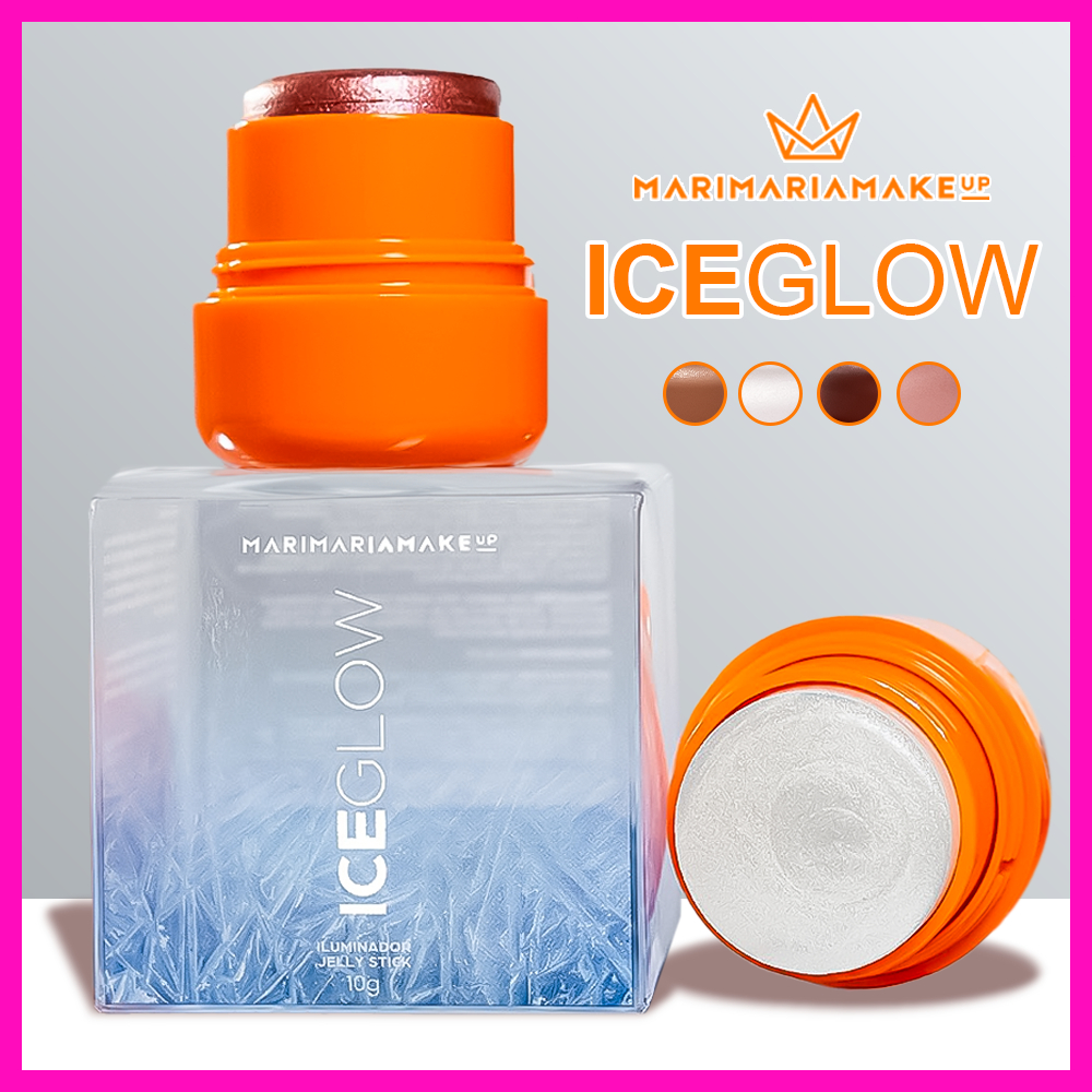 Mari Maria Ice Glow Iluminador Jelly Stick 10g (Efeito molhado e uma ...