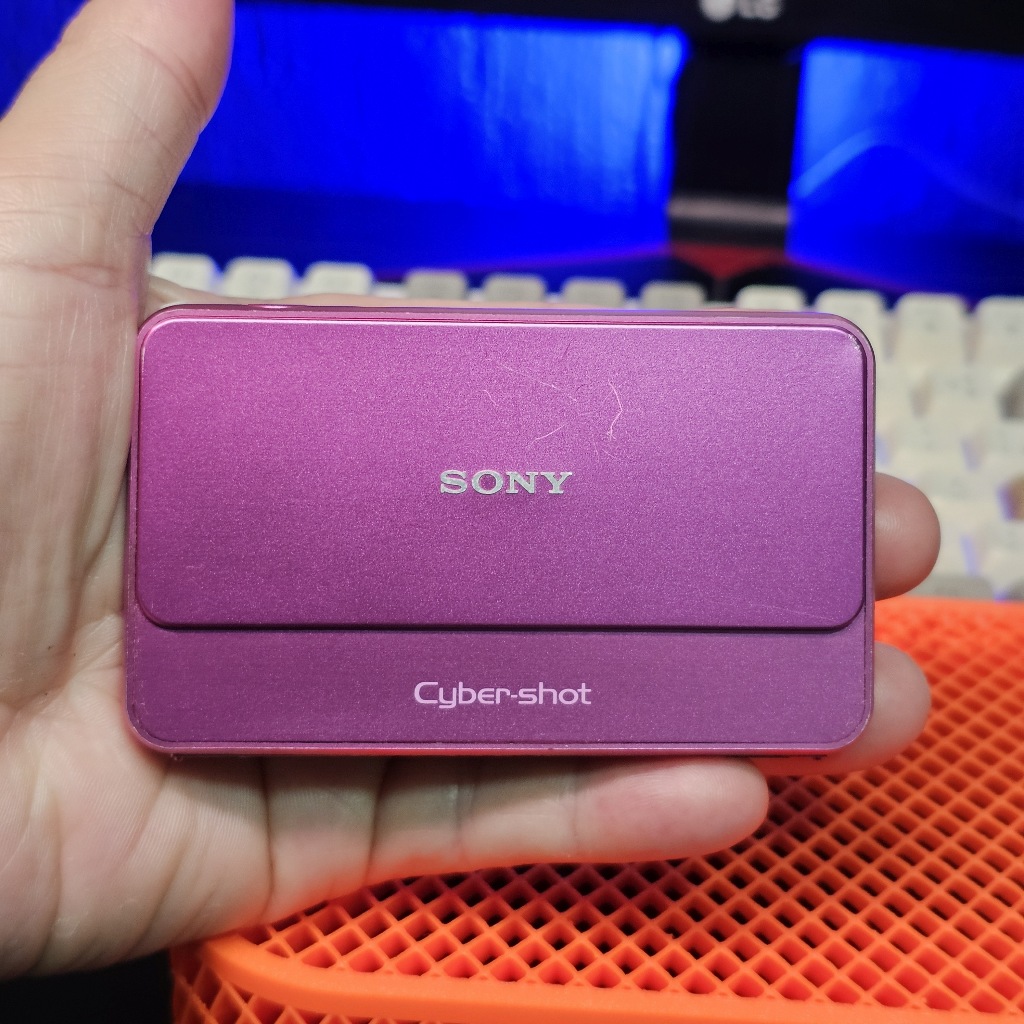 Camera Sony Cyber-shot DSC-T99 Rosa completa id162 | Shopee Brasil
