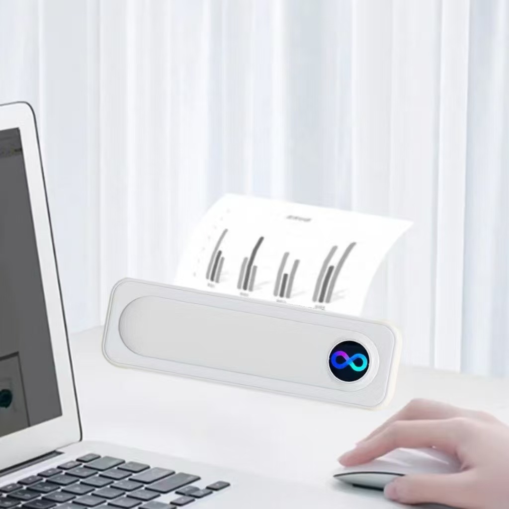 impressora termica a4 portatil bluetooth app celular recarregavel usb ...