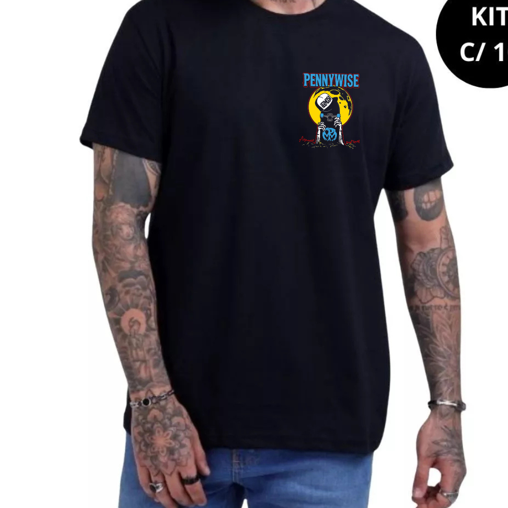 camiseta algodão unissex punk rock NOFX CIRCLE JERKS DESCENDENTS MINOR ...