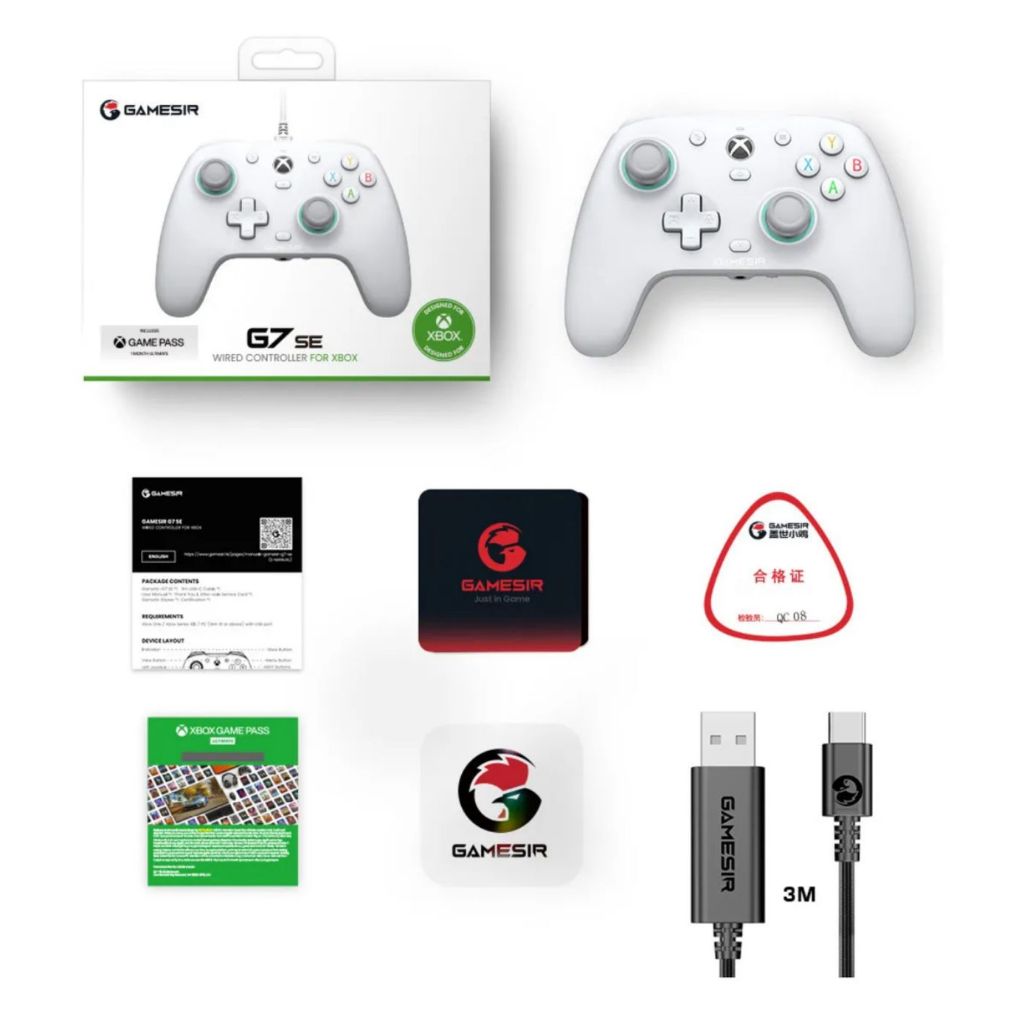 Controle GameSir G7 SE com Fio para Xbox One Series S X PC Hall Effect ...