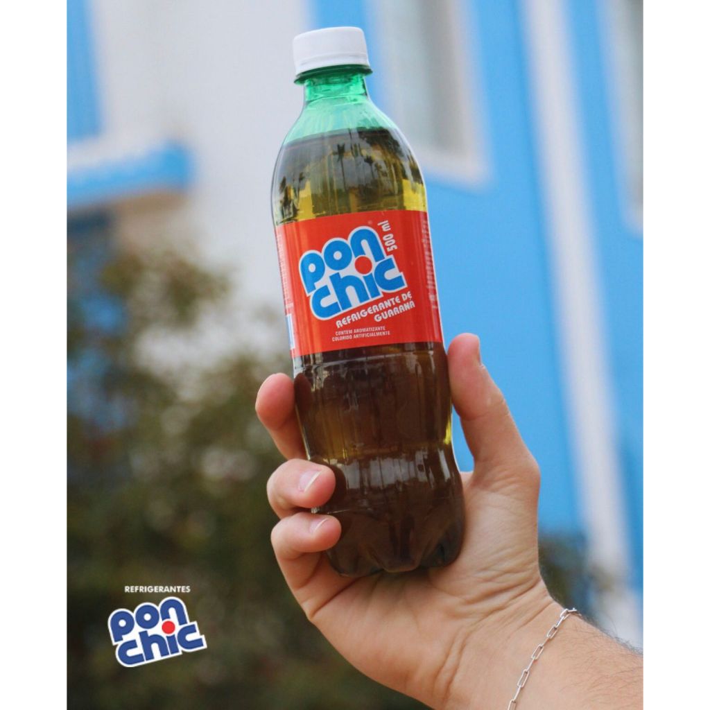 03 UNIDADES REFRIGERANTE PON CHIC 250ML SABOR GUARANÁ REFRESCANTE SABOR ...