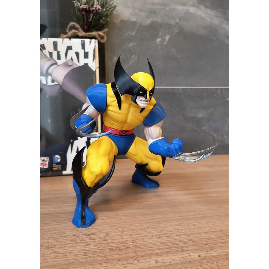 Boneco Action Figure Wolverine Clássico Para Colecionadores - 21cm ...