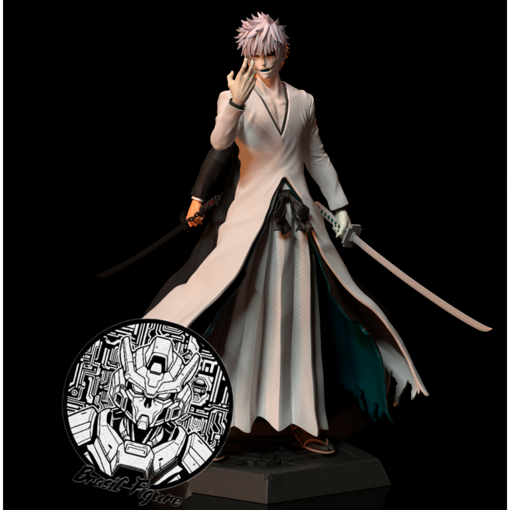 Action Figure - Ichigo & Zangetsu - Bleach - Garage Kit | Shopee Brasil