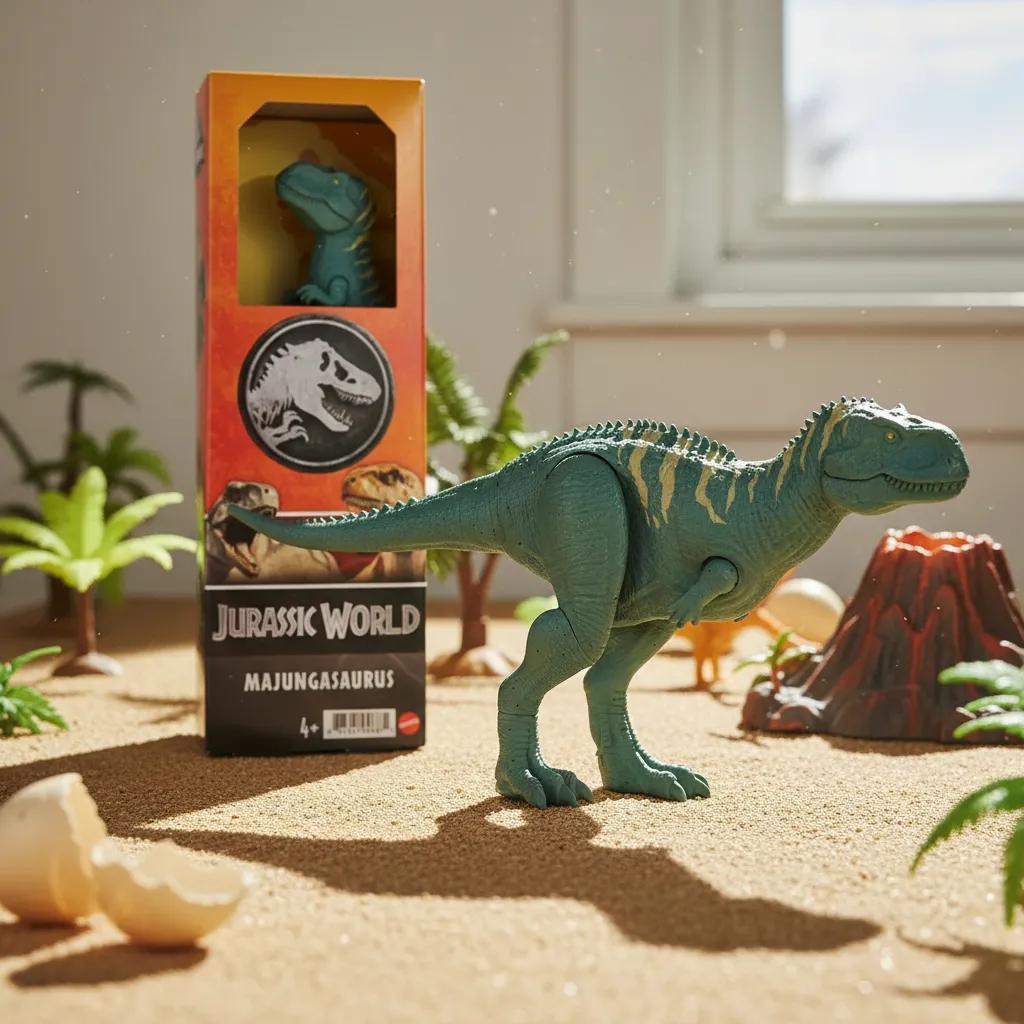 Jurassic World Figura Majungasaurus Articulado 30cm Mattel Gwt54 ...