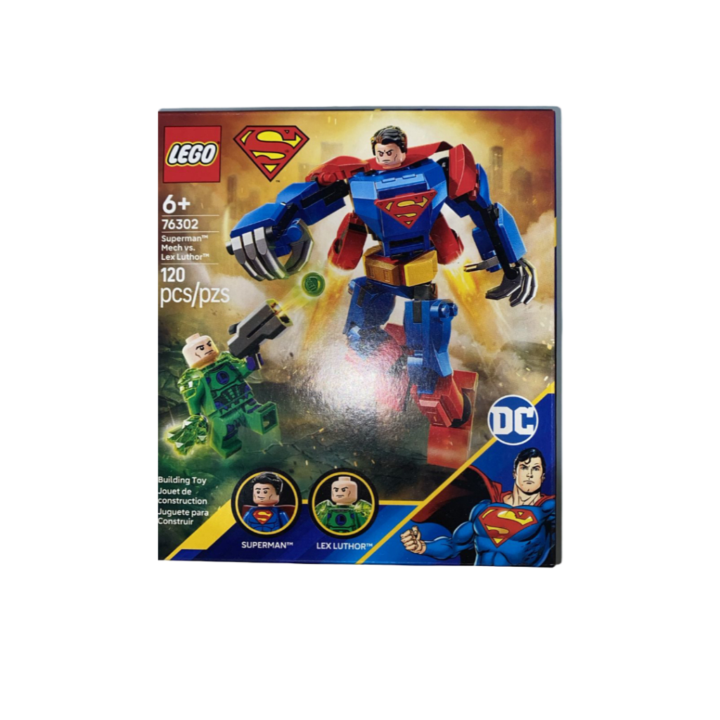 Lego Dc Robô De Batalha Superman Vs Lex Luthor 76302 | Shopee Brasil