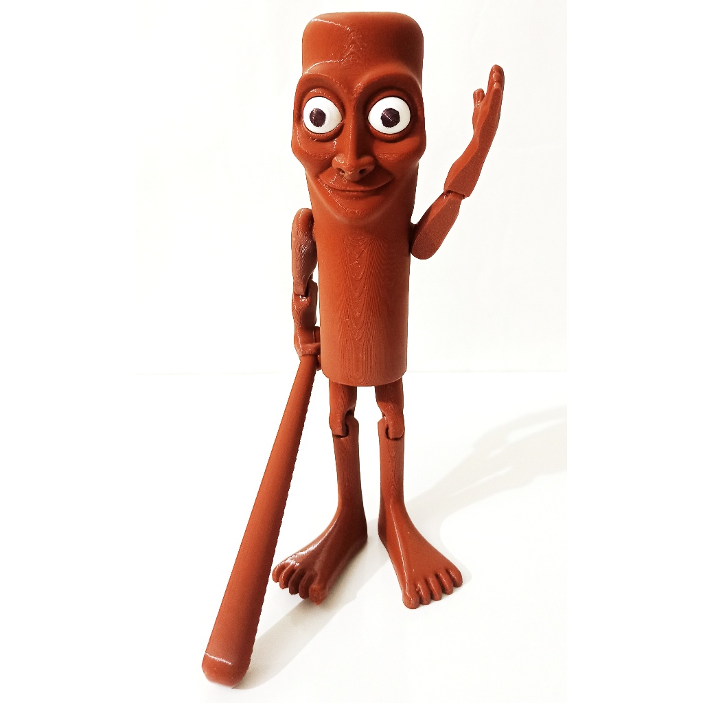 Boneco Brainrot tun tun sahur Grande Articulado Maior Qualidade ...