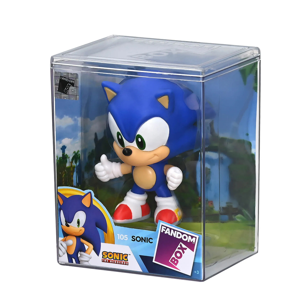 Boneco Sonic FandomBox Brinquedos Colecionáveis Original | Shopee Brasil
