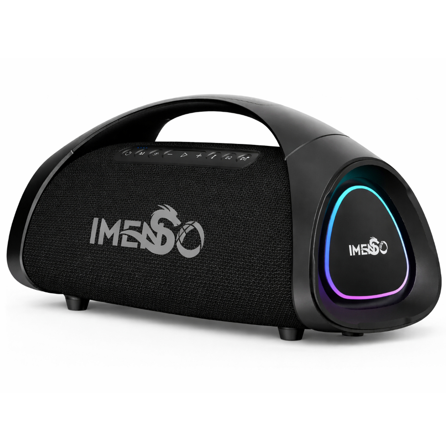 Caixa de Som Bluetooth 200W RMS Potente com 2 Microfone Profissional e ...