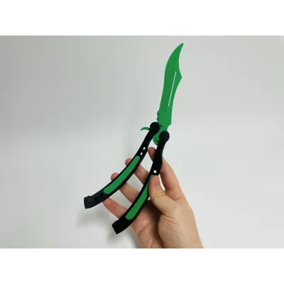 Faca Butterfly do CS – Butterfly Knife Counter-Strike 🔪🔥 | Shopee Brasil