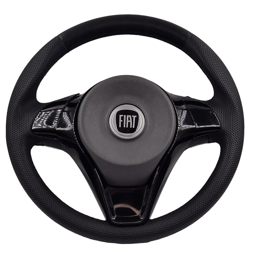 Volante Modelo Fiat Palio Fire Logo Azul Para Strada 2004 | Shopee Brasil
