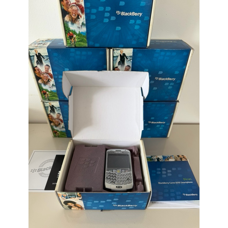 Celular raro BlackBerry 8310 novo sem uso | Shopee Brasil