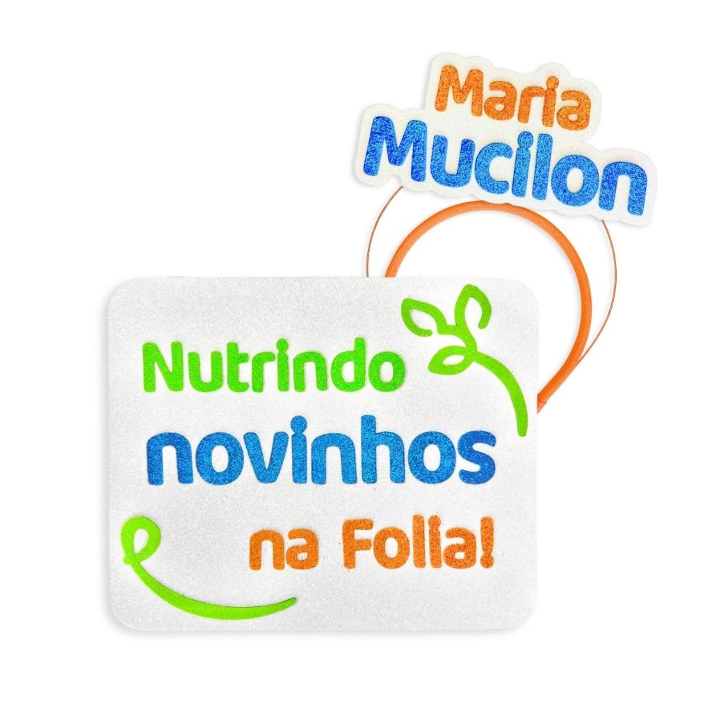 1 Tiara Maria Mucilon Eva + Placa Acessório Folia Carnaval | Shopee Brasil