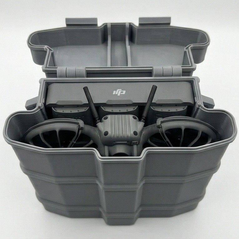 Case para DJI Neo 2 com Hub de Baterias + Compartimento Extra | Shopee ...