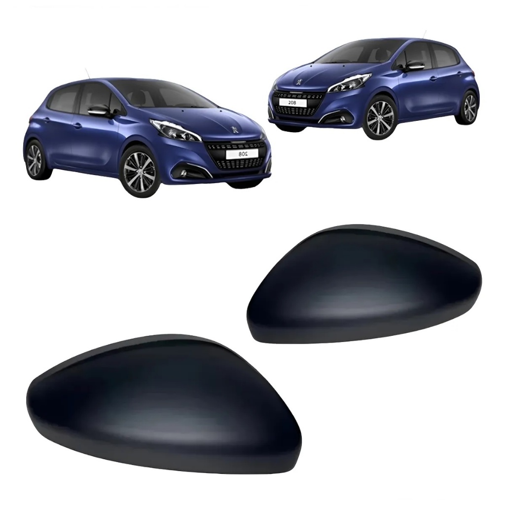 Capa Retrovisor Peugeot 208 2013 A 2022 Sem Furo Pisca | Shopee Brasil