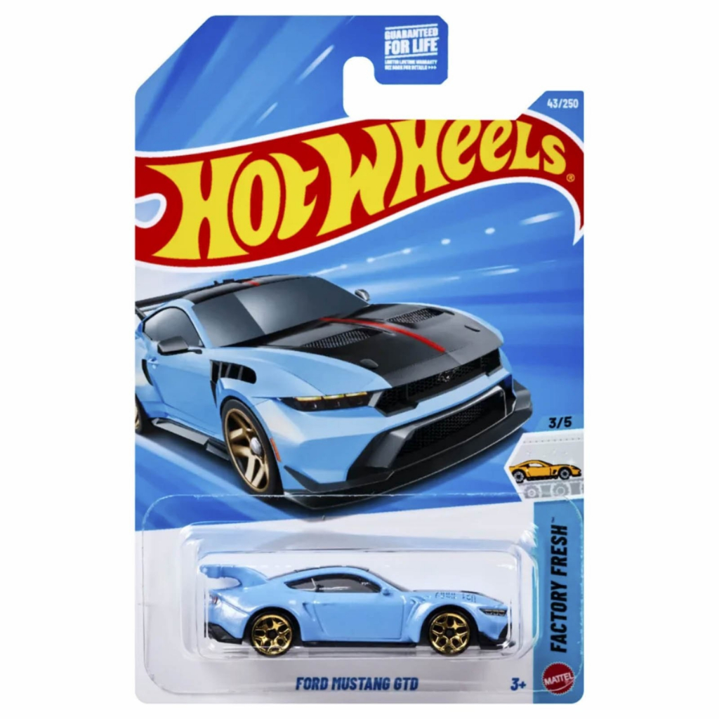 Hot Wheels - Ford Mustang GTD - JJJ14 Carrinho | Shopee Brasil
