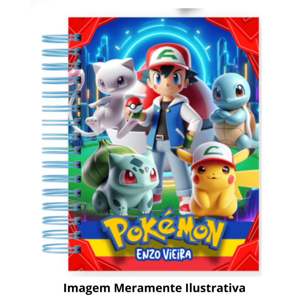 Agenda A5 2026 com nome na capa. Escolar/ Maternal/ Berçario/ Creche ...