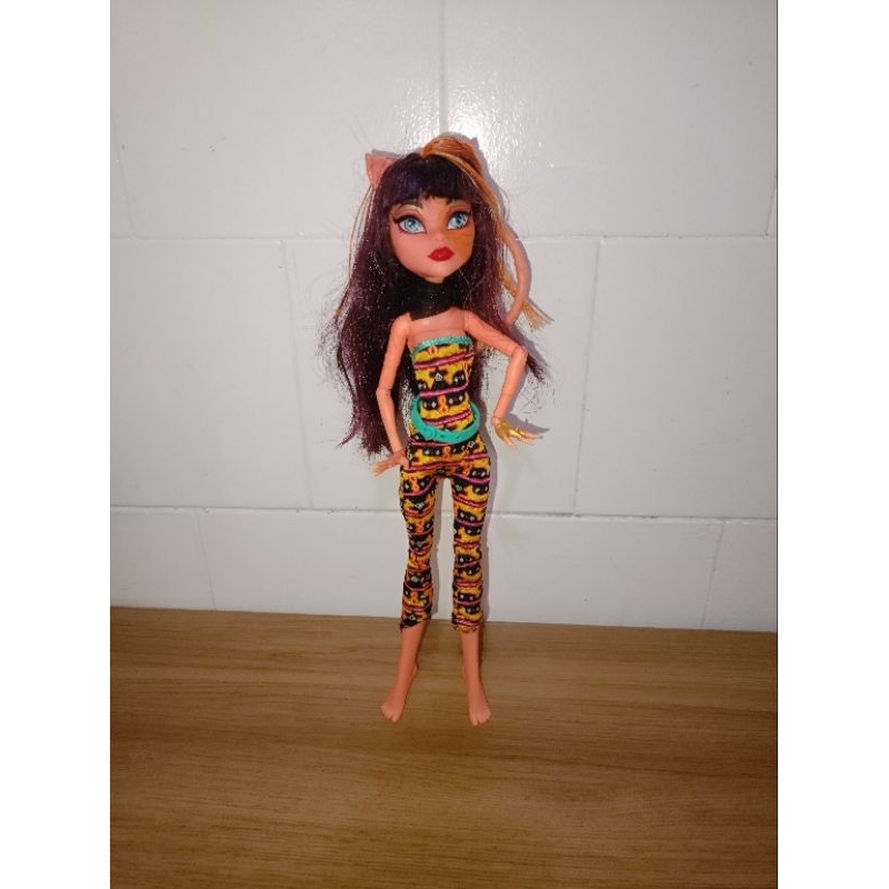Boneca Monster High Cleolei Freaky Fusion | Shopee Brasil