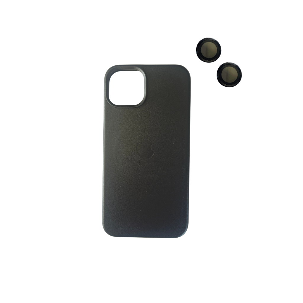 Capa Couro Magsafe iPhone 14 + 2 Películas Câmera | Shopee Brasil