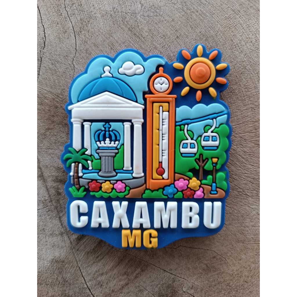 Ímã EXCLUSIVO de CAXAMBU, MG – Ímã de Geladeira emborrachado | Shopee ...