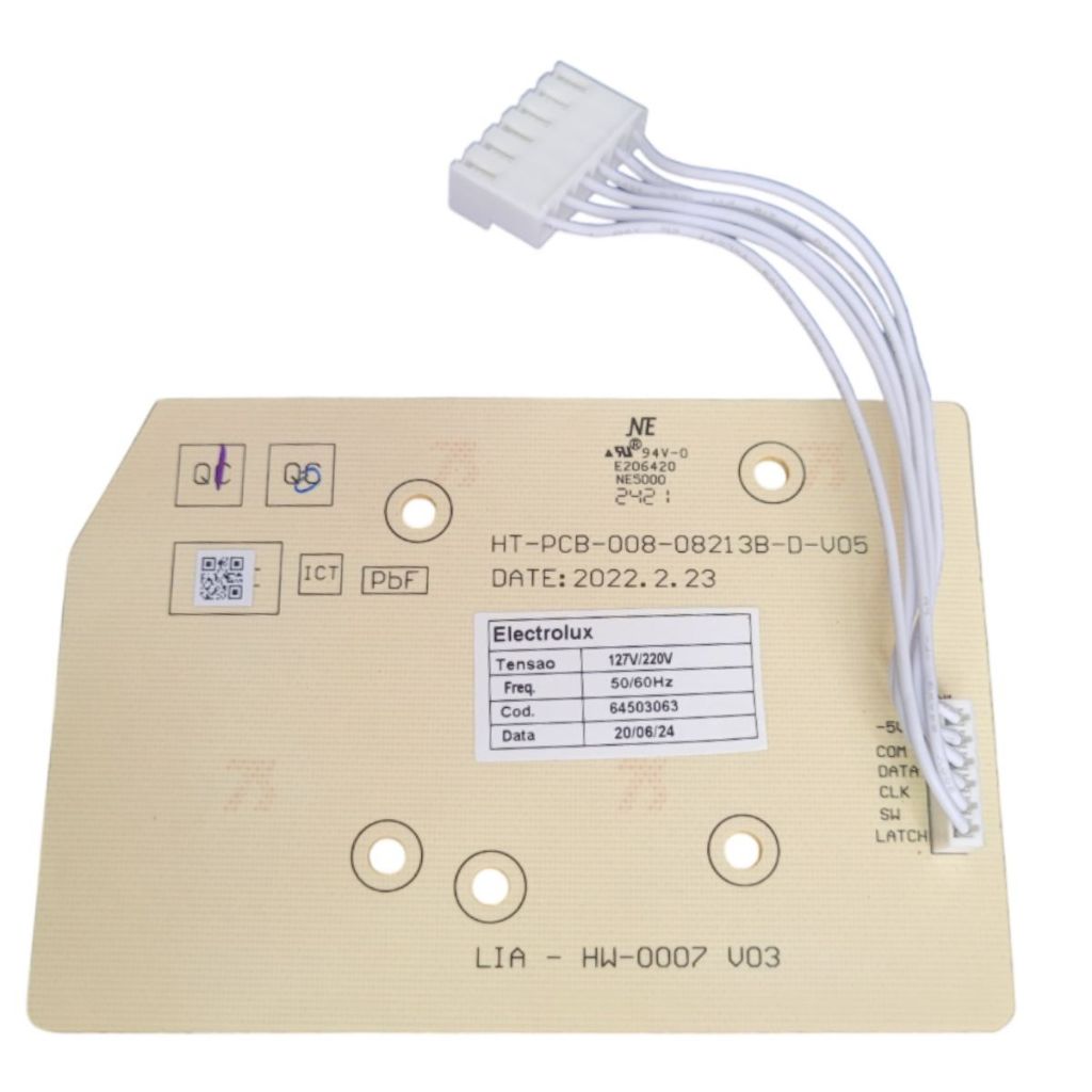 Placa Interface Lavadora Electrolux LAC09 LTD09 Original | Shopee Brasil