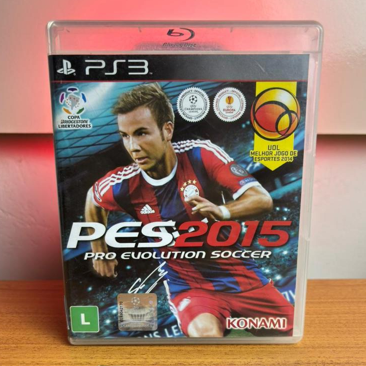 Jogo PES 2015 Pro Evolution Soccer 15 Futebol PS3 Play 3 Midia Fisica ...