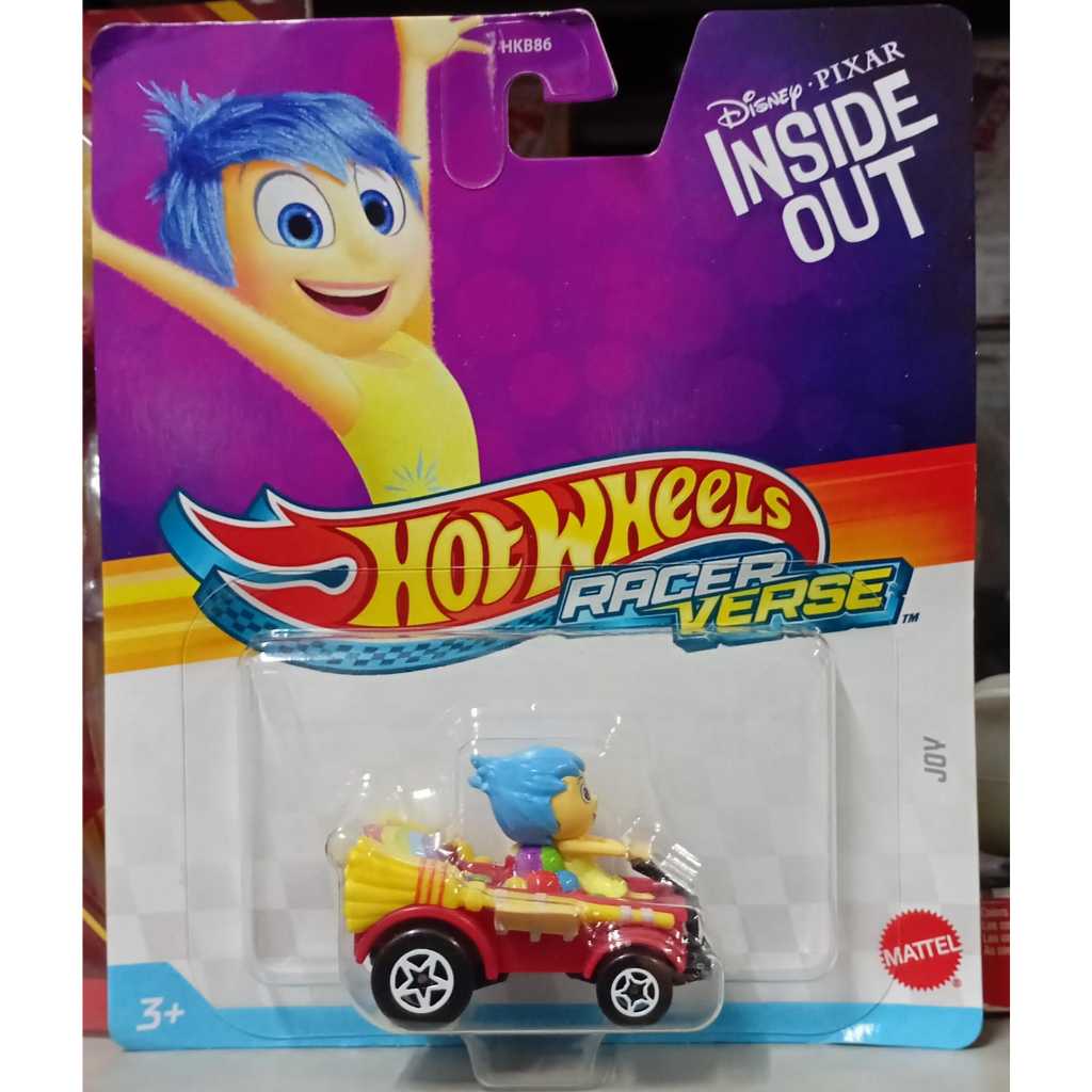 HOT WHEELS DIVERTIDAMENTE DISNEY PIXAR: INSIDE OUT JOY ALEGRIA ...