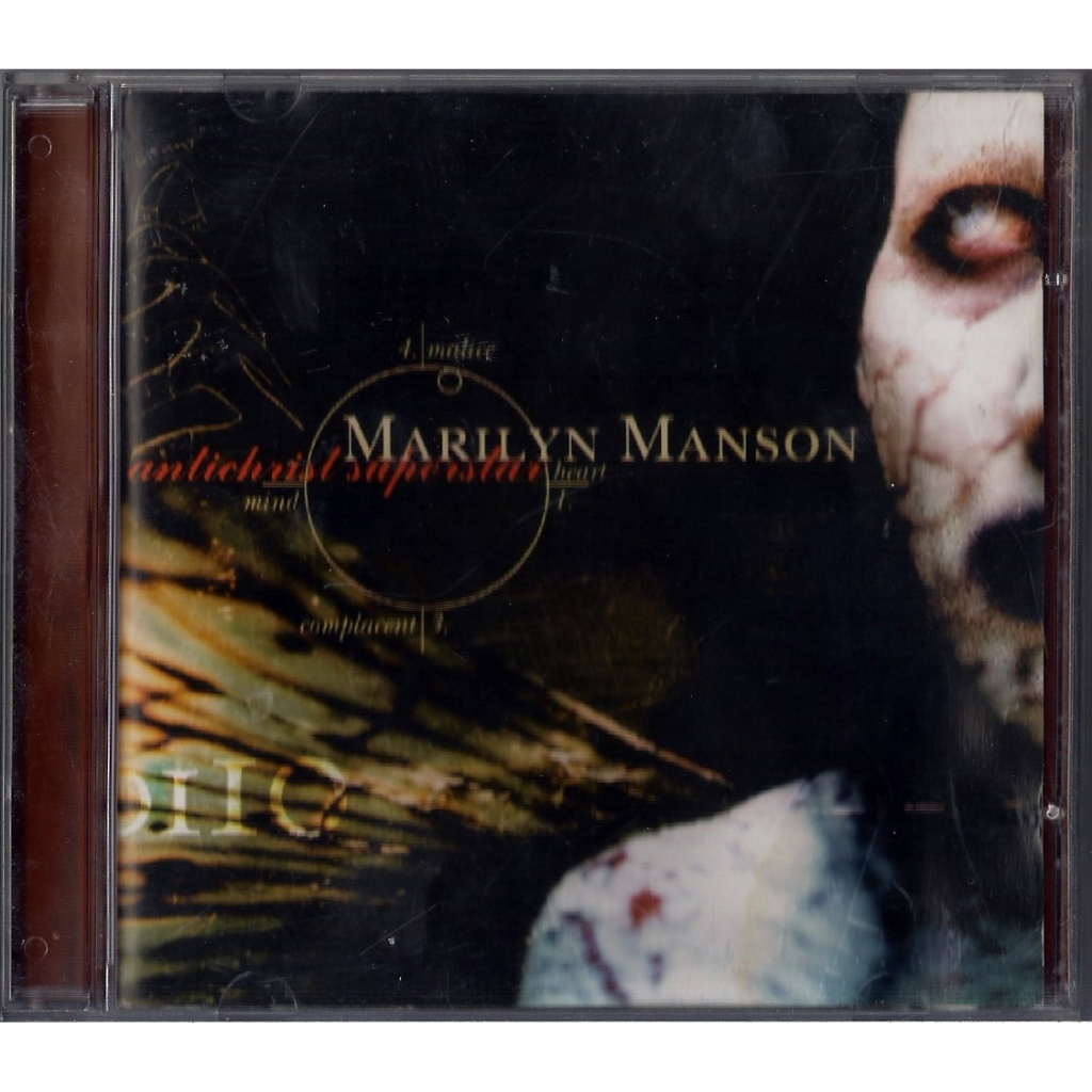 CD Original Marilyn Manson - Antichrist Superstar (Ginger Fish, Chris ...