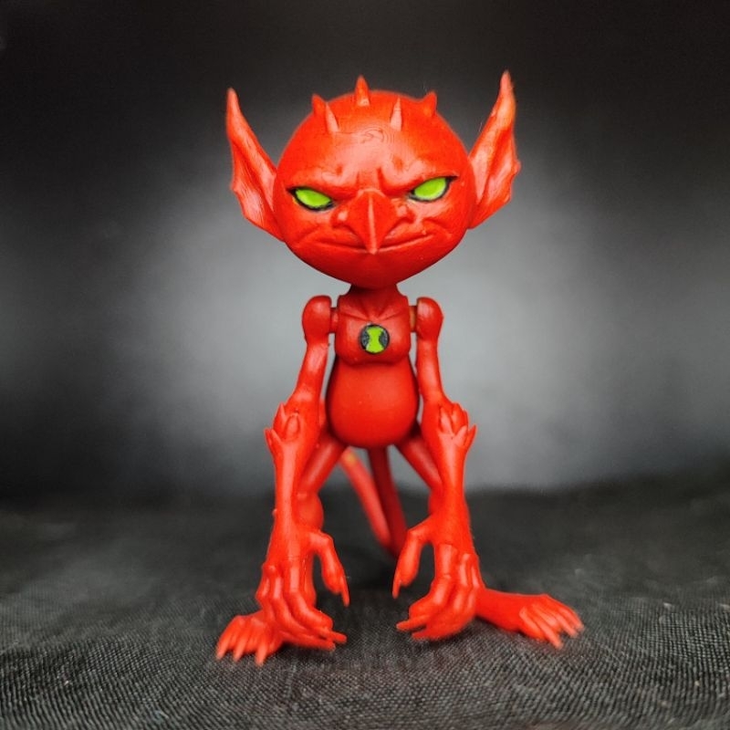 Boneco Ben 10 Ultimate Alien Diabrete Impressão Resina 3D - Escala Bandai | Shopee Brasil