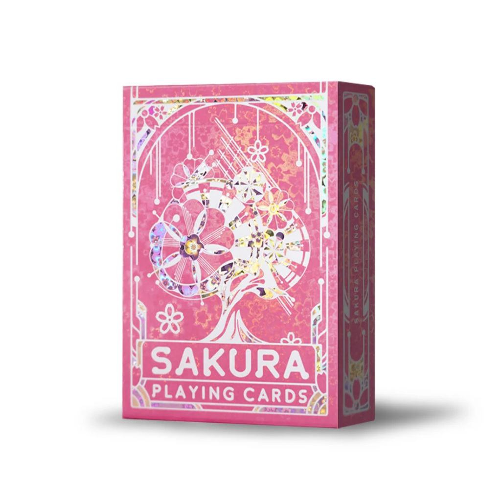 Baralho Sakura Pink Fashion Rosa - Colecionismo Poker Cardistry ...