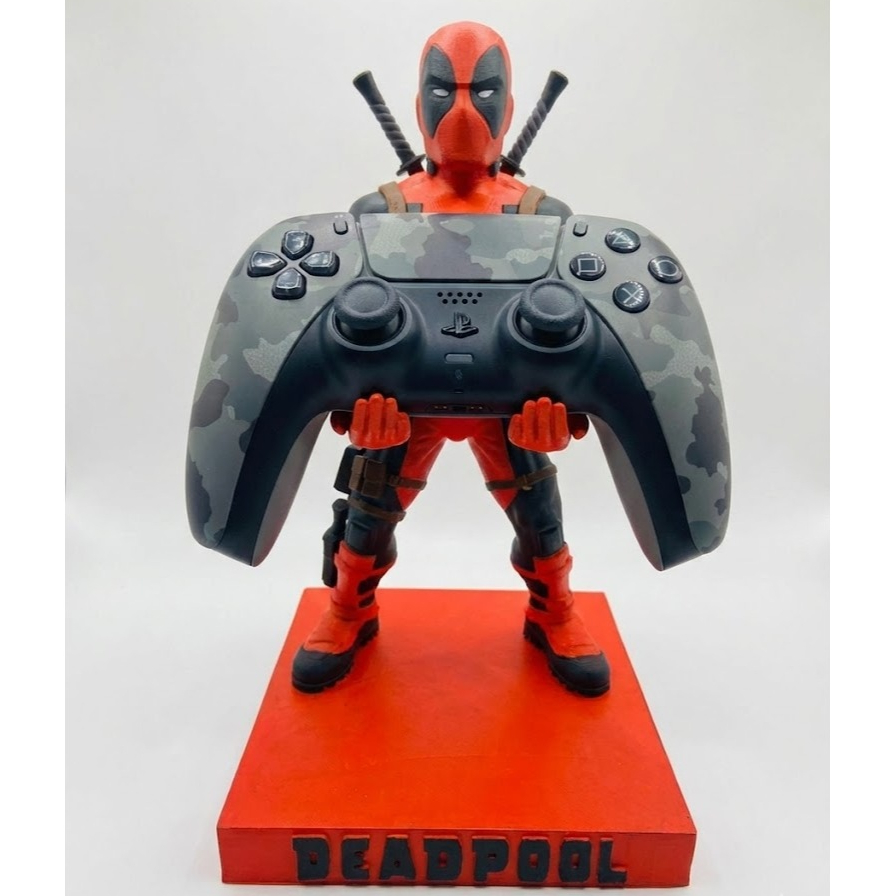 Suporte de Controle Deadpool – Figura Colecionável Impressa em 3D ...