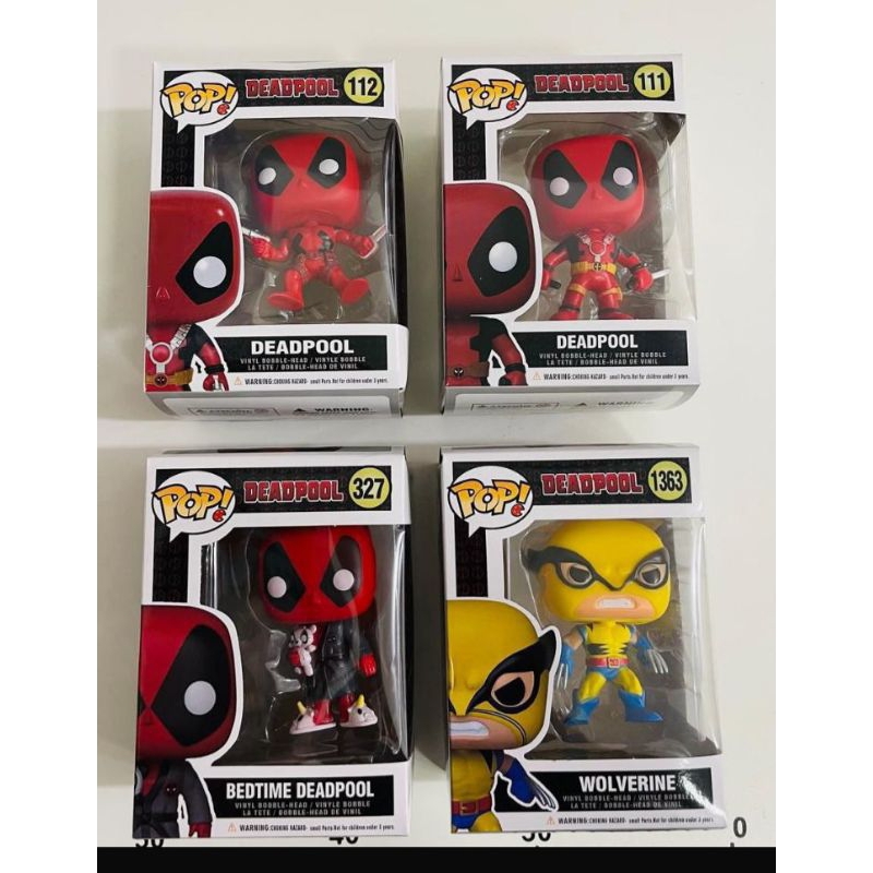 FUNKO! Deadpool,bedtime Deadpool e wolverine (vinil) | Shopee Brasil