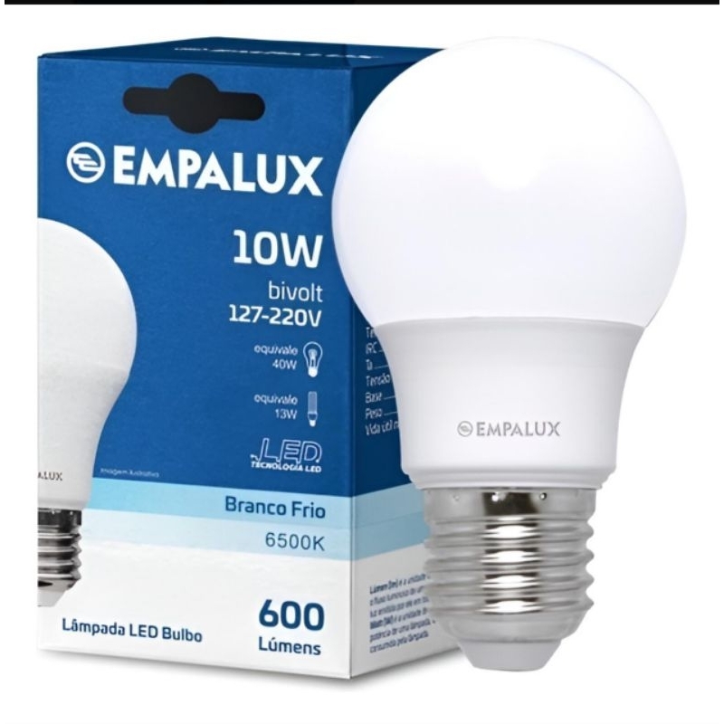 lâmpada led 10w branca | Shopee Brasil