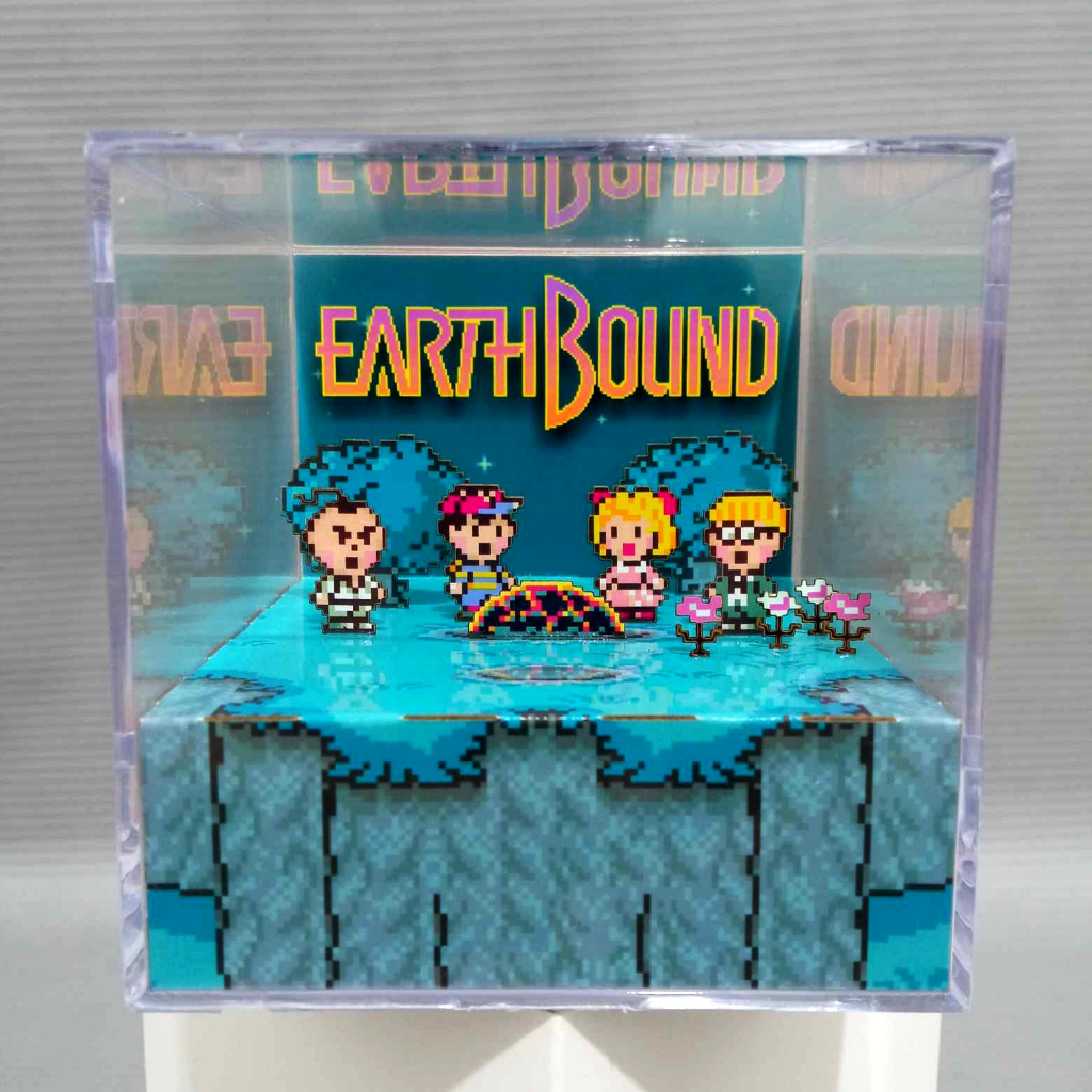 Cubo Diorama EarthBound Meteoro | Shopee Brasil