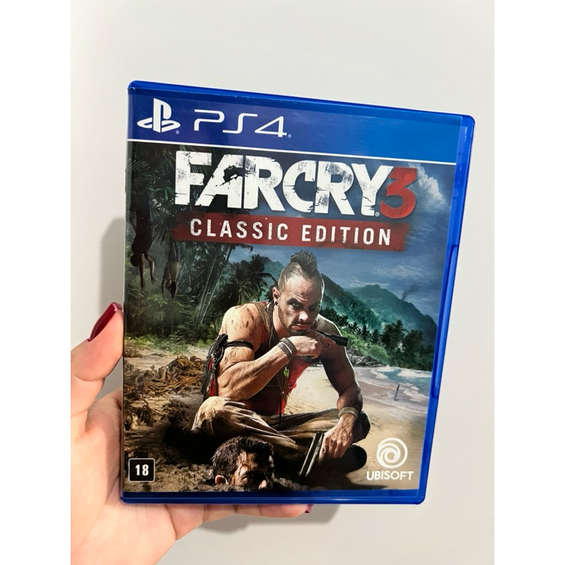 Jogo Ps4 Farcry 3 - jogo original mídia física | Shopee Brasil