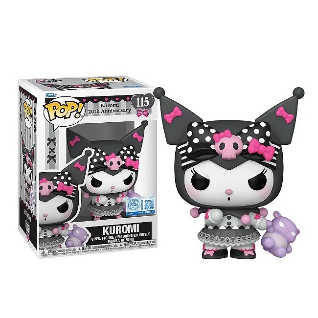 Funko Pop Hello Kitty Sanrio Kuromi 115 Exclusivo Original | Shopee Brasil