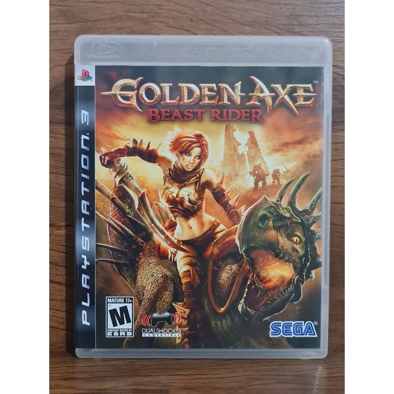 Ps3 Golden Axe Beast Rider Original Completo P/ Playstation 3 Raro ...