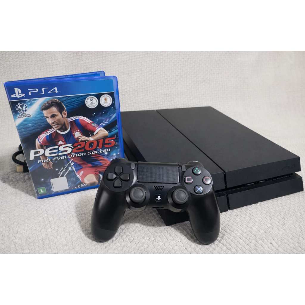 Playstation 4 (PS4) Fat Original com 1 Controle e 1 Jogo Brinde ...