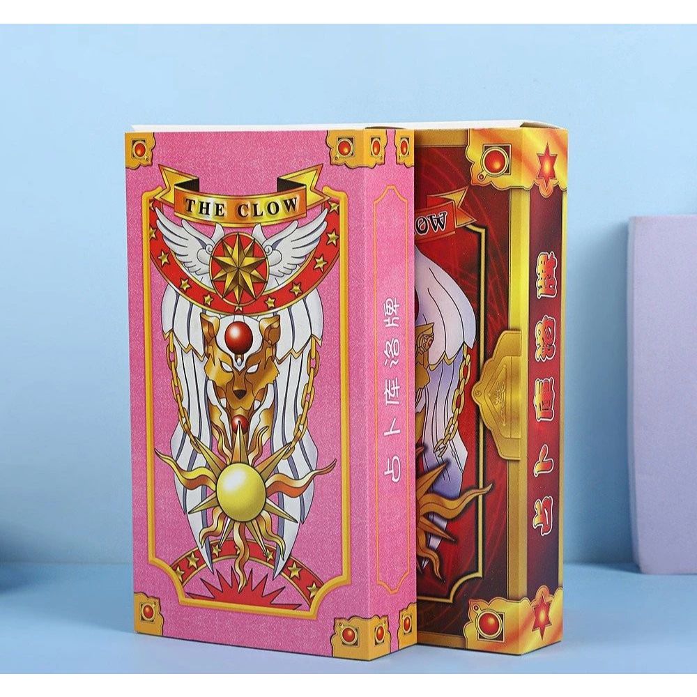 Kit Cartas Cardcaptor Sakura – Clow Book + Sakura Book – Cosplay Anime ...
