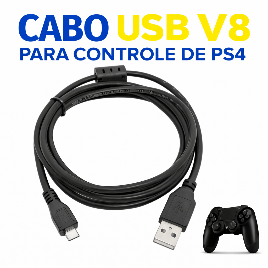Cabo para Playstation 4 em Oferta | Shopee 2026