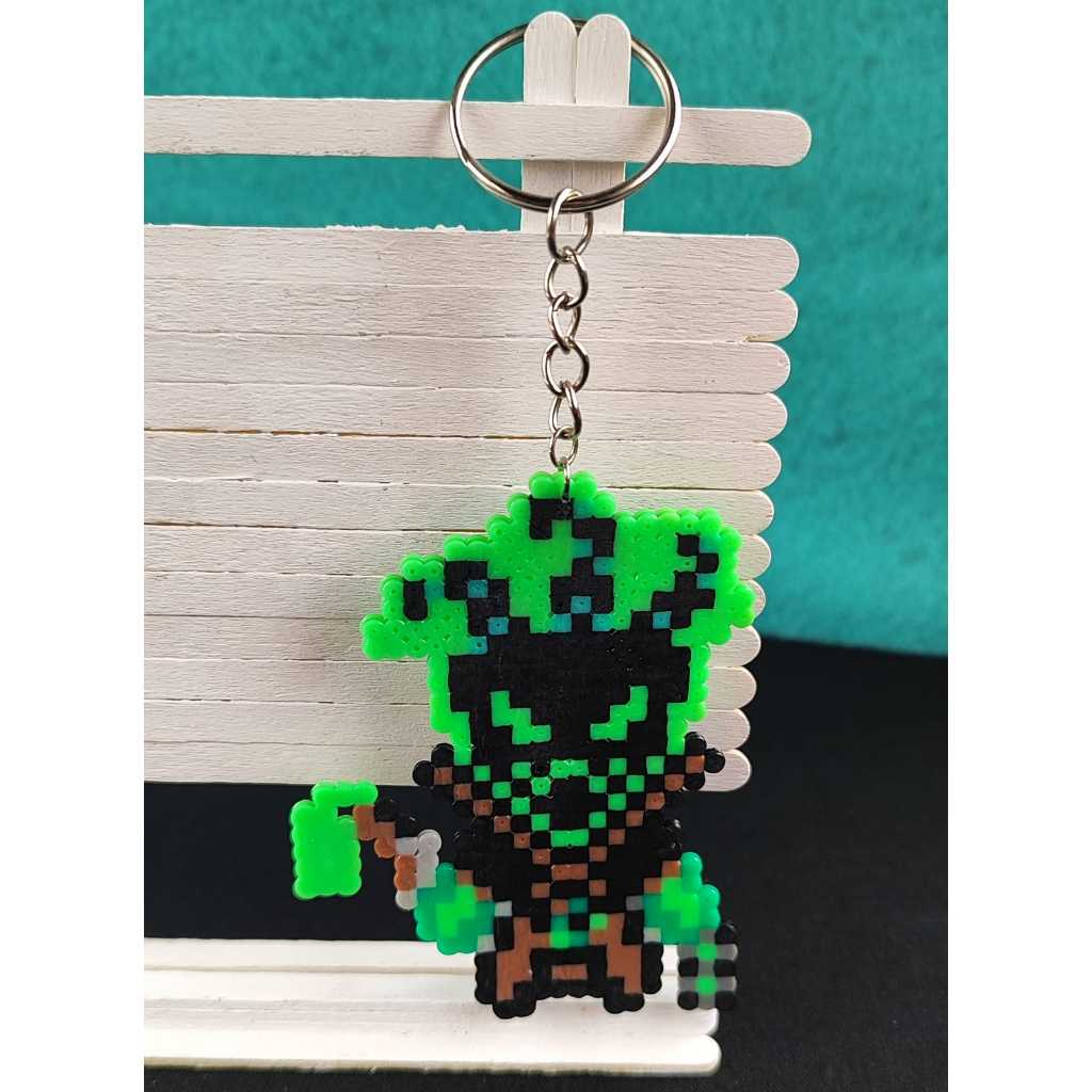 Chaveiro Thresh (League of Legends) Perler/Hama Beads | Shopee Brasil