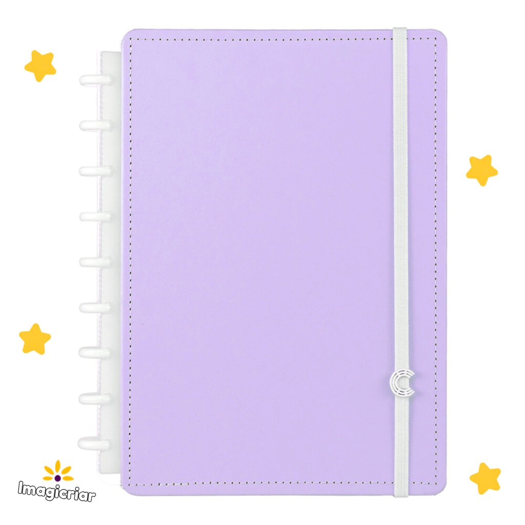 Caderno Inteligente Lilás Pastel | Tamanho Inteligine, A5, Médio ou ...