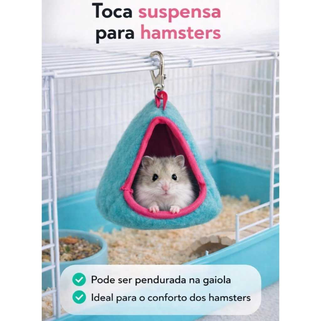 Toca Mini para Hamster Anão | Shopee Brasil