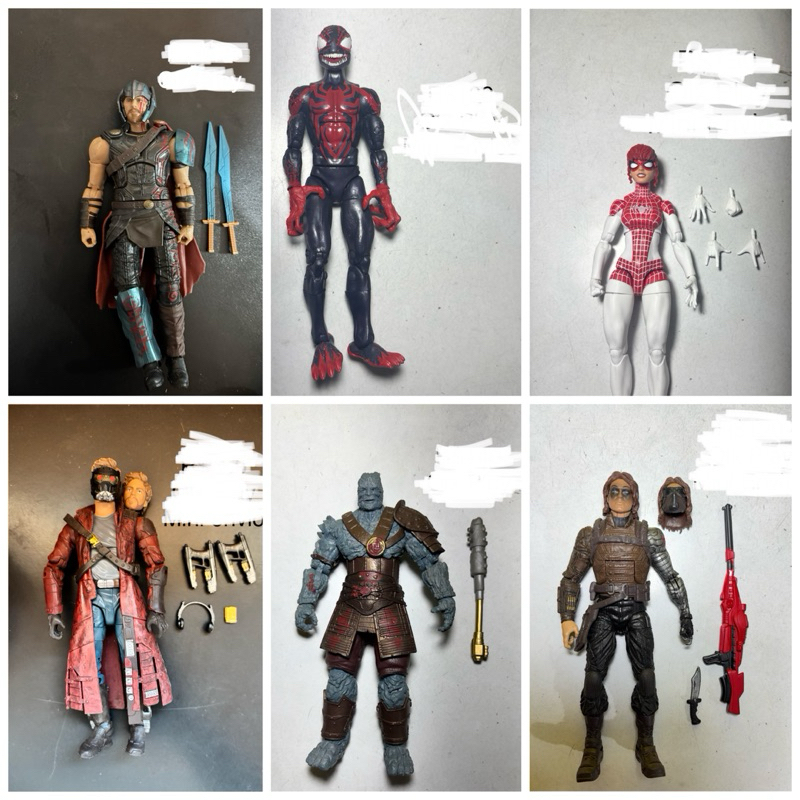 Marvel Legends Guardiões da Galáxia / Spider Man / Vingadores / Marvel ...