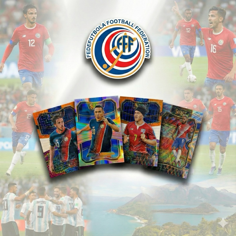 Cards Panini Select Costa Rica - Bryan Ruiz, Campbell, Bolaños ...