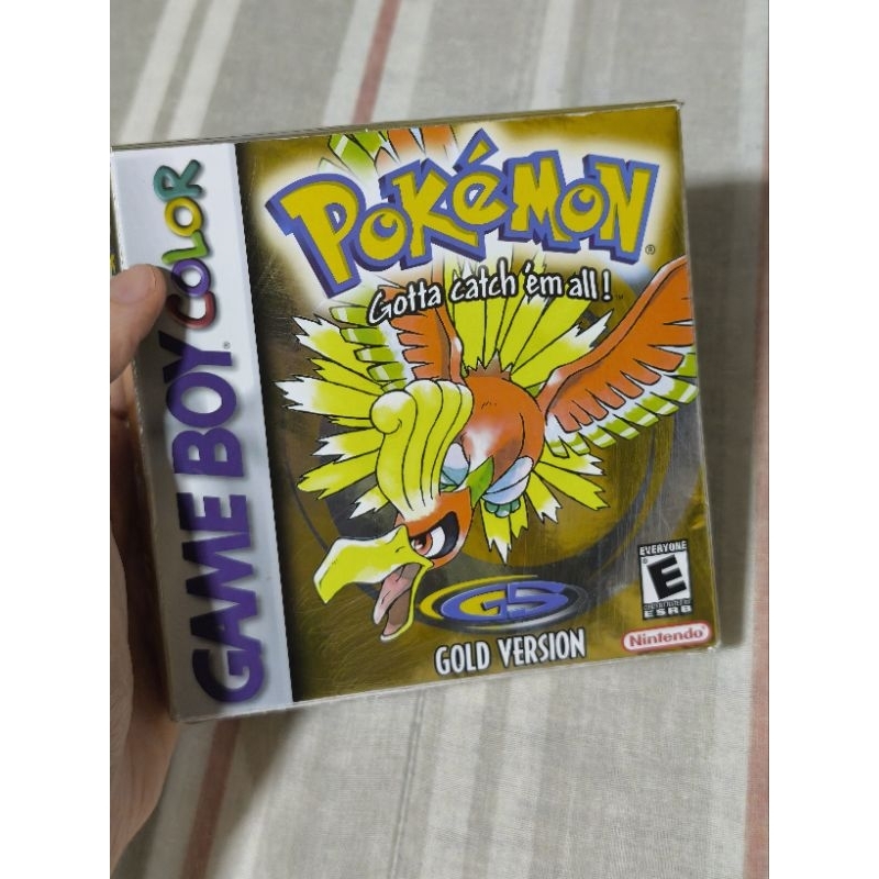 Pokémon Gold Version Gameboy Color | Shopee Brasil
