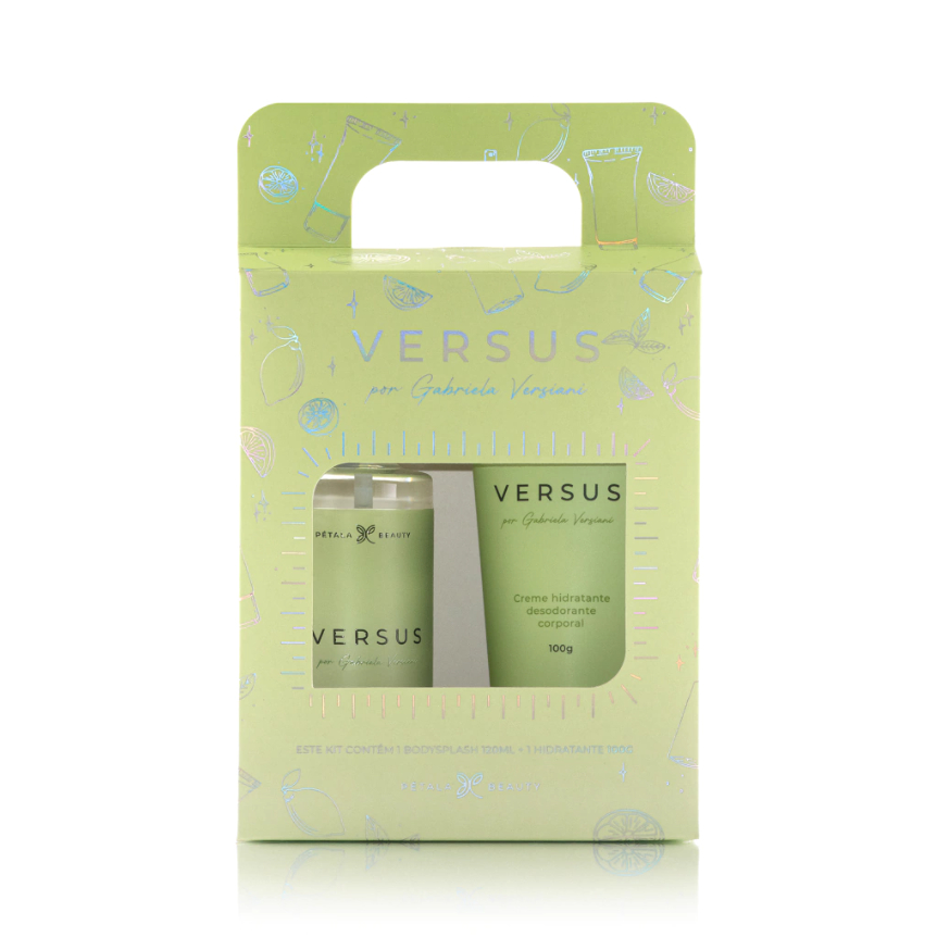Mini Kit Versus Body Splash e Creme Hidratante Corporal Gabriela ...