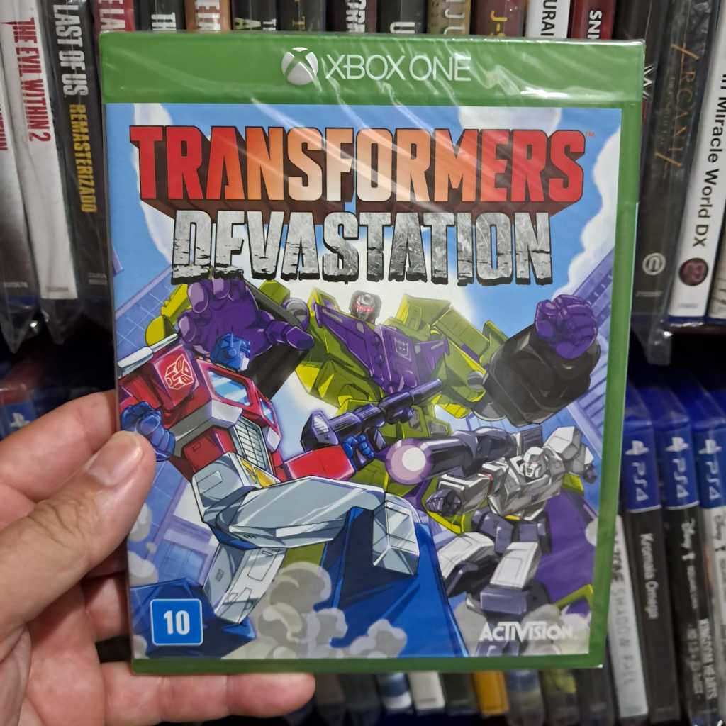 Transformers Devastation Xbox One Mídia Física Original LACRADO ...