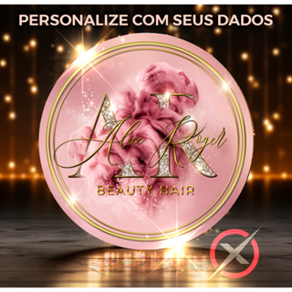 Placa para salão studio Nail design Manicure Fachada Lashes Podóloga ...